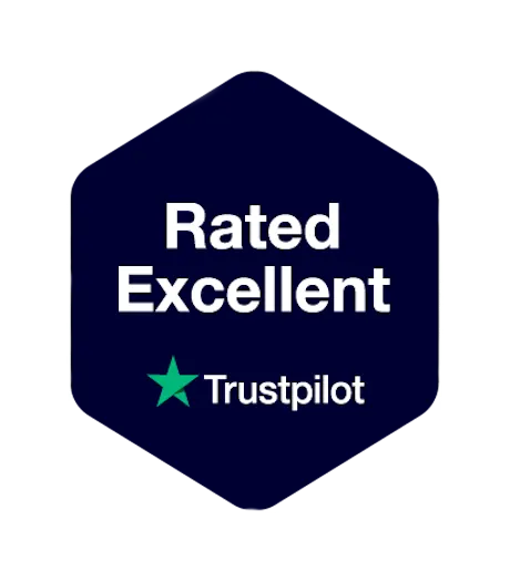 Rated Excellent by Trust Pilot 2024 Rated Excellent by Trust Pilot 2024